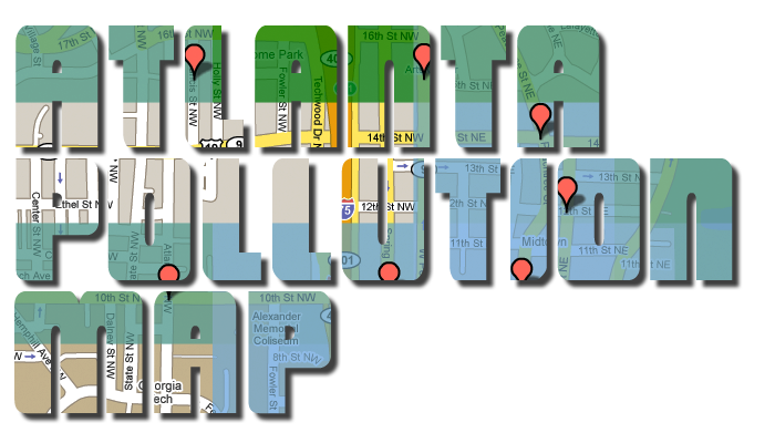 Atlanta Pollution Map